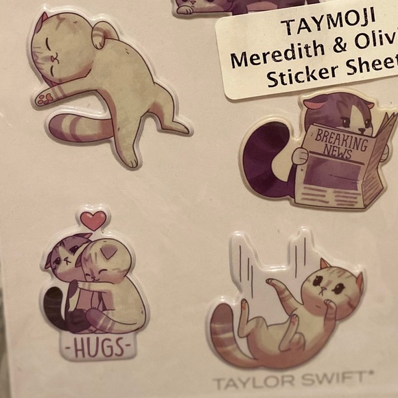 Taylor Swift | Accessories | Taylor Swift Cats Cat Sticker Stickers New ...
